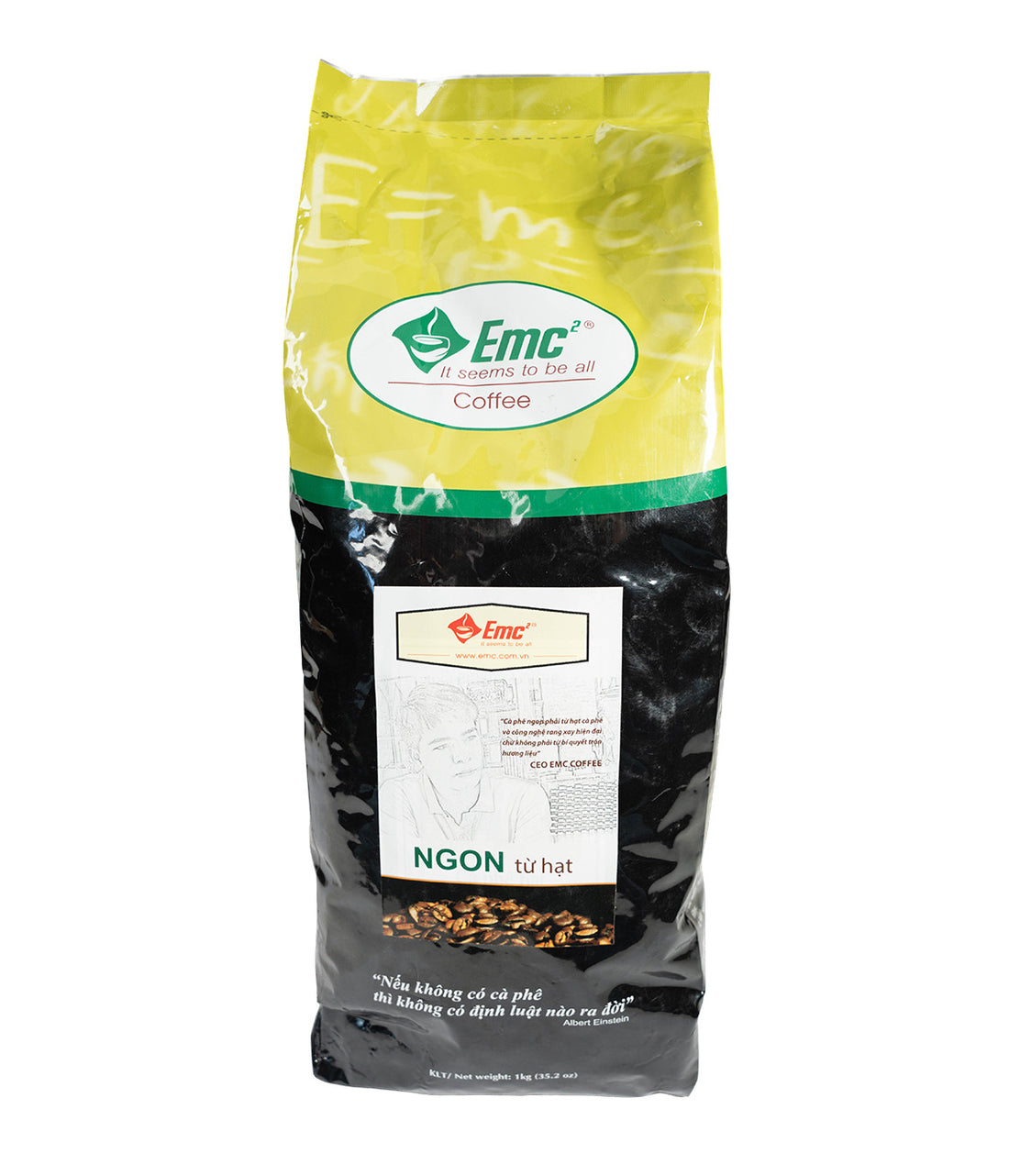EMC2 Ngon Tu Hat Coffee Beans 1kg - Premium Vietnamese – Viet Coffee