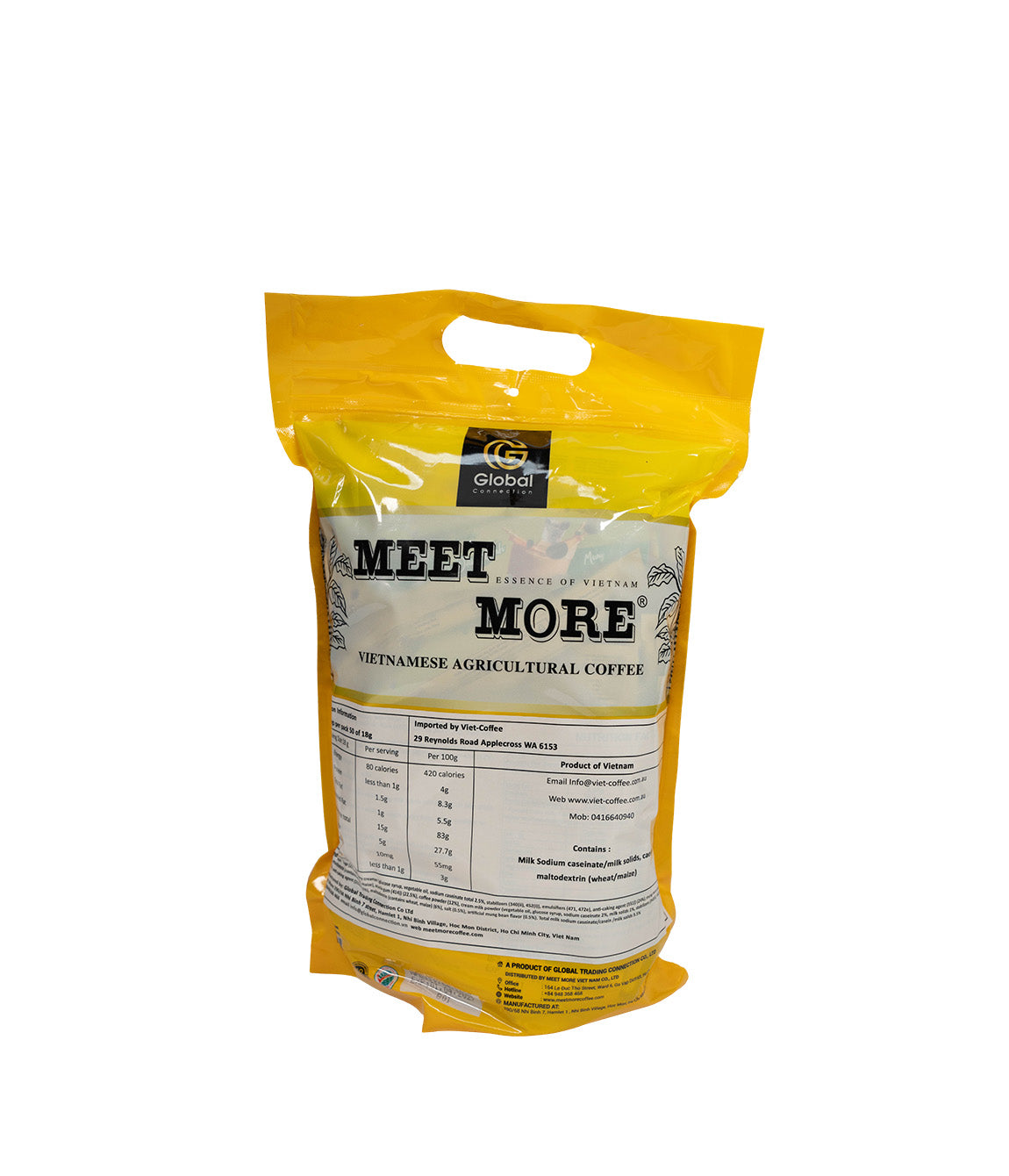 Mung Bean Instant Coffee 900g - MEETMORE Vietnamese 4-in-1 – Viet Coffee